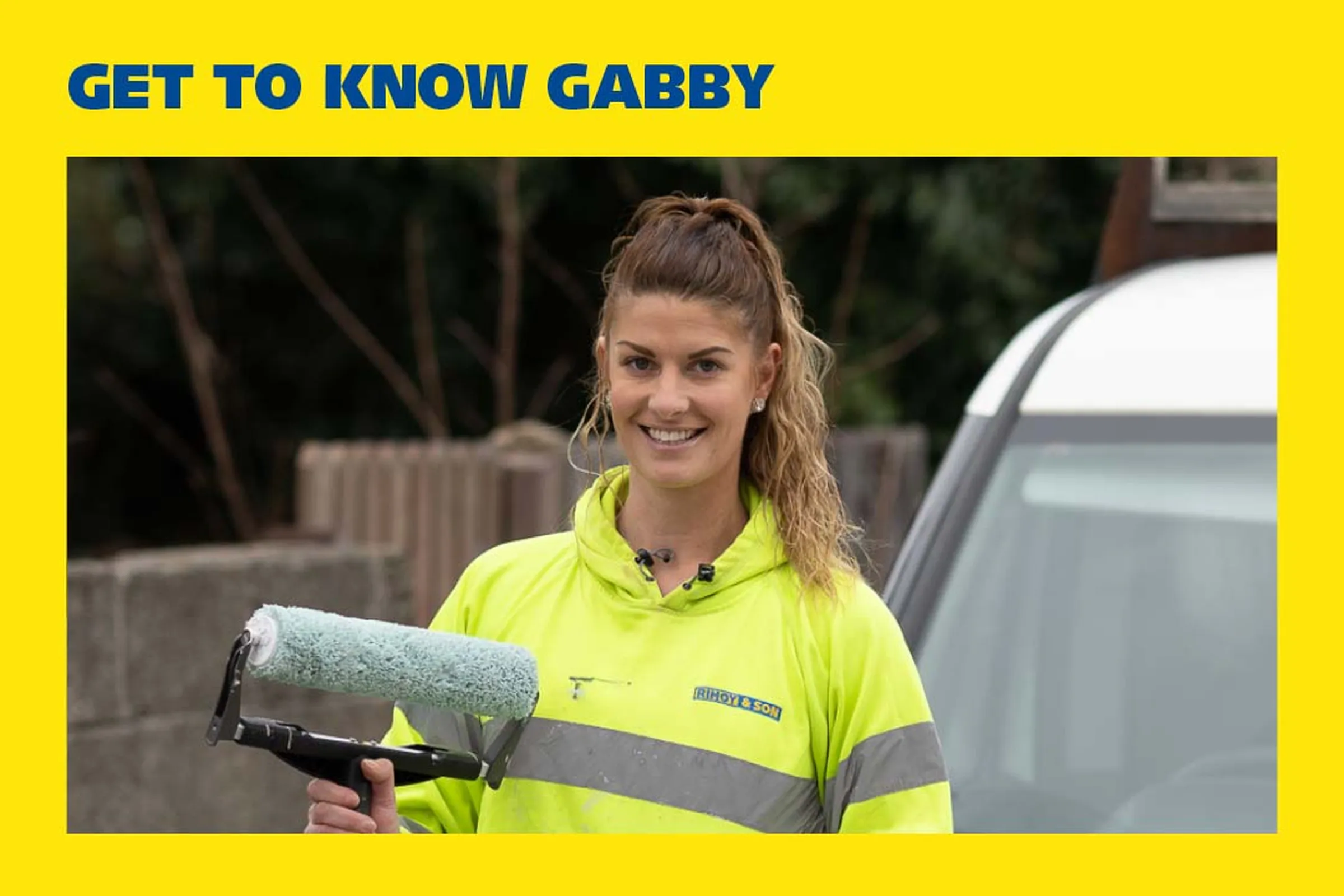 Rihoy Women in Construction - Meet Gabby, Site Decorator